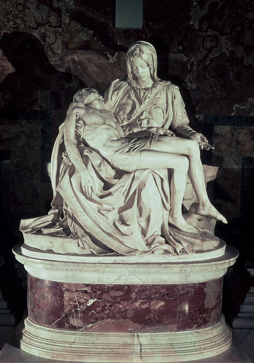 Pietà von Michelangelo Buonarroti: Kunstdruck kaufen